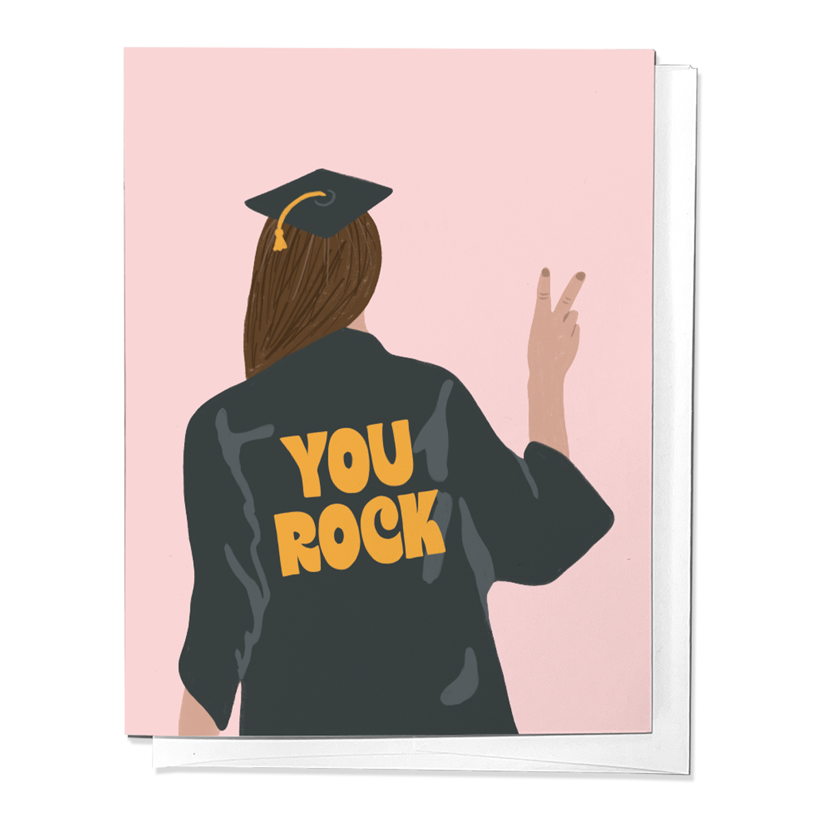 You Rock Graduation Congratulations College Greeting Card – ParcelIsland