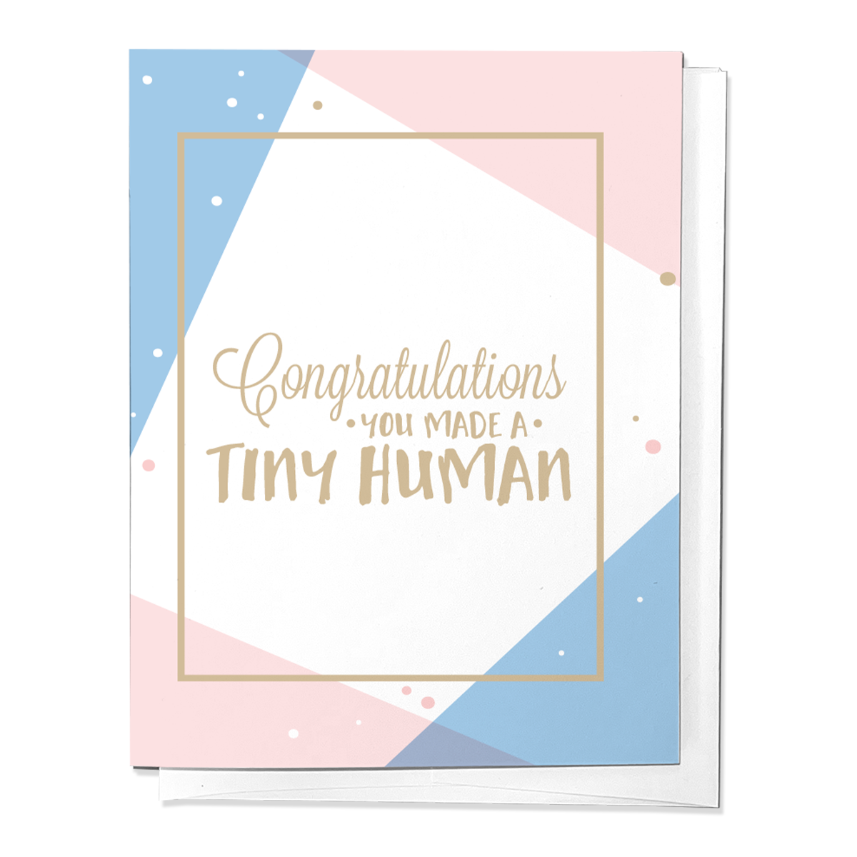 Congratulations You Made A Tiny Human Newborn Greeting Card – ParcelIsland
