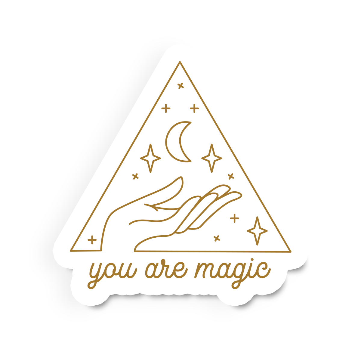 You Are Magic Boho Trendy Illustration Vinyl Sticker – ParcelIsland