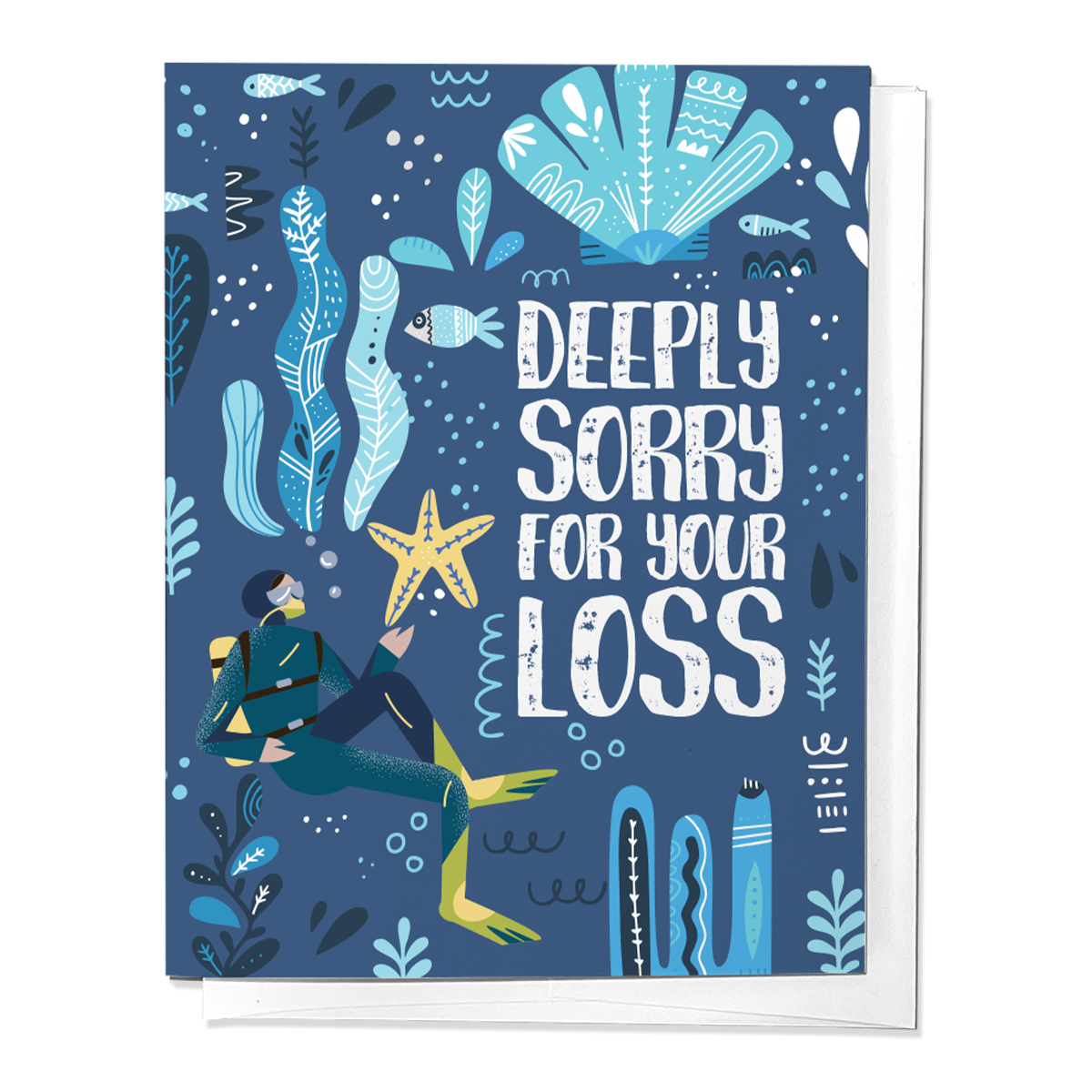 Deeply Sorry for your Loss, Condolence Greeting Card – ParcelIsland