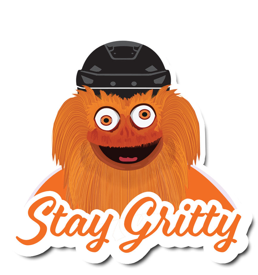 Stay Gritty Philadelphia Flyer Sticker – ParcelIsland